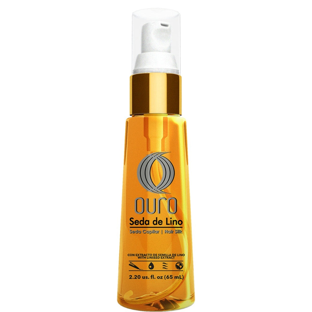 Seda para el cabello extracto de lino – La NiQuereña
